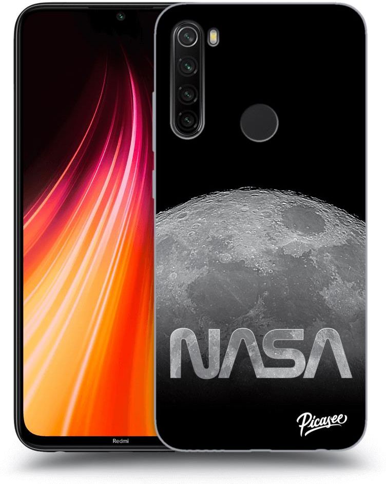 SILIKONOWE CZARNE ETUI NA XIAOMI REDMI NOTE 8T - MOON CUT - Etui na ...