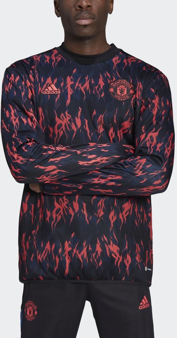 Adidas Manchester United Pre-Match Warm Top H63945 - Ceny i opinie ...