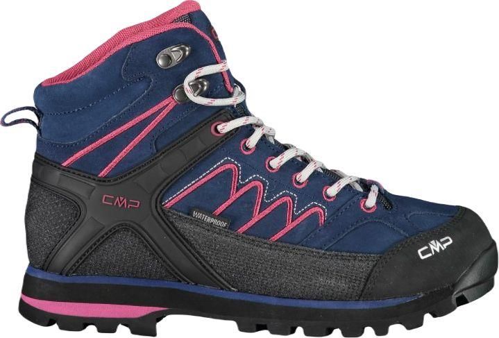 Buty trekkingowe Cmp Moon Mid Wmn Trekking Shoe Wp Blue Geraneo 31Q4796 ...