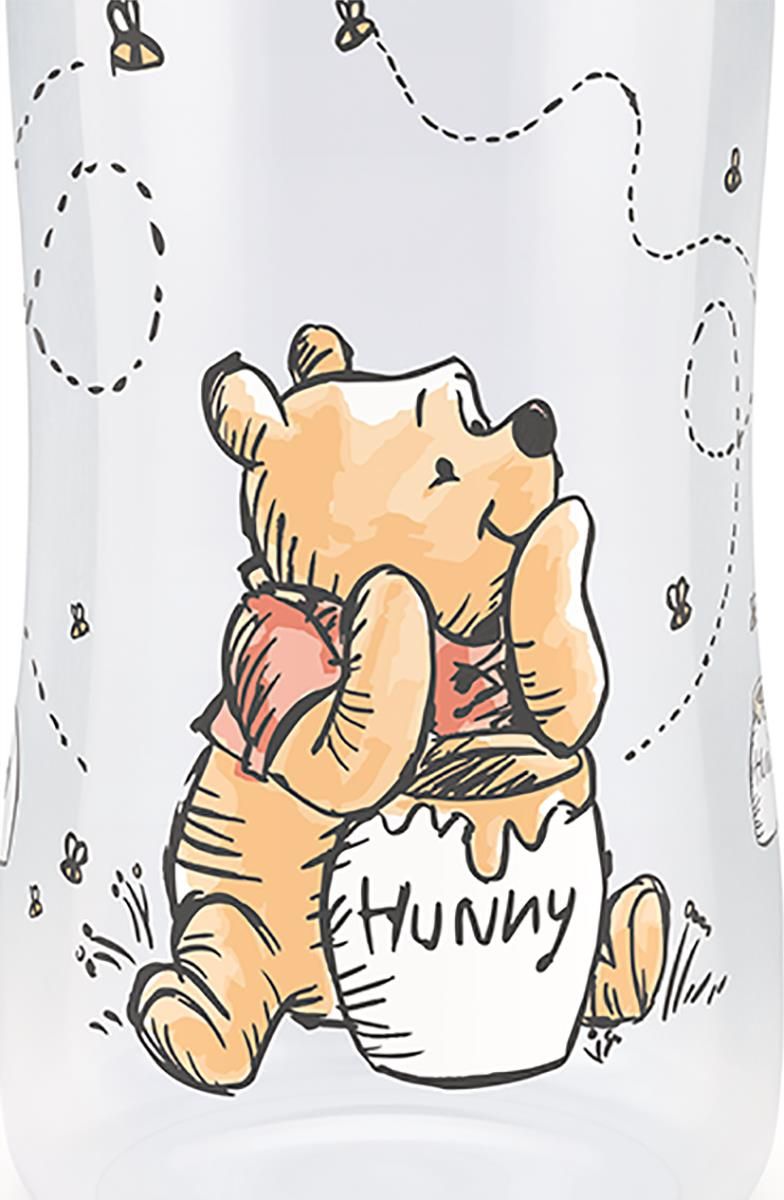 NUK First Choice+ Disney Kubuś Puchatek ze wskaźnikiem temperatury smoczek silikonowy 300ml 0-6M ...