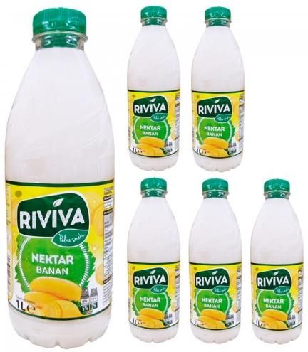 Riviva Nektar Bananowy 6x1l - Ceny i opinie - Ceneo.pl