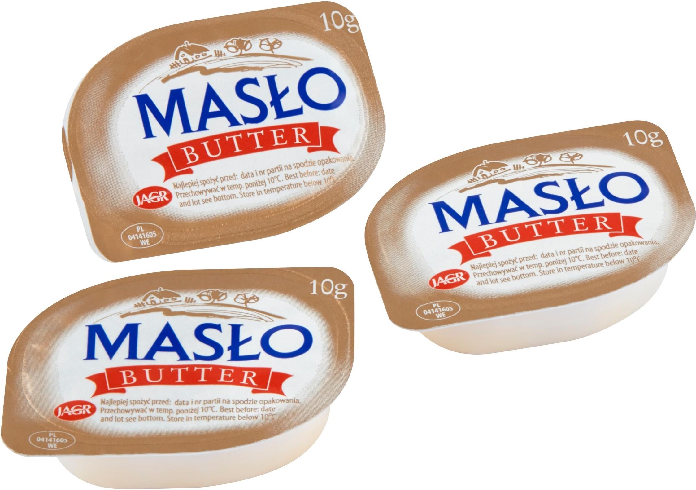 Jagr Masło mini 82% 96 x 10g - Ceny i opinie - Ceneo.pl