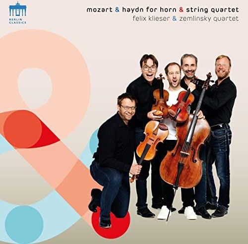 Płyta kompaktowa Felix Klieser & Zemlinsky Quartet: Mozart & Haydn For Horn & String Quartet [CD ...