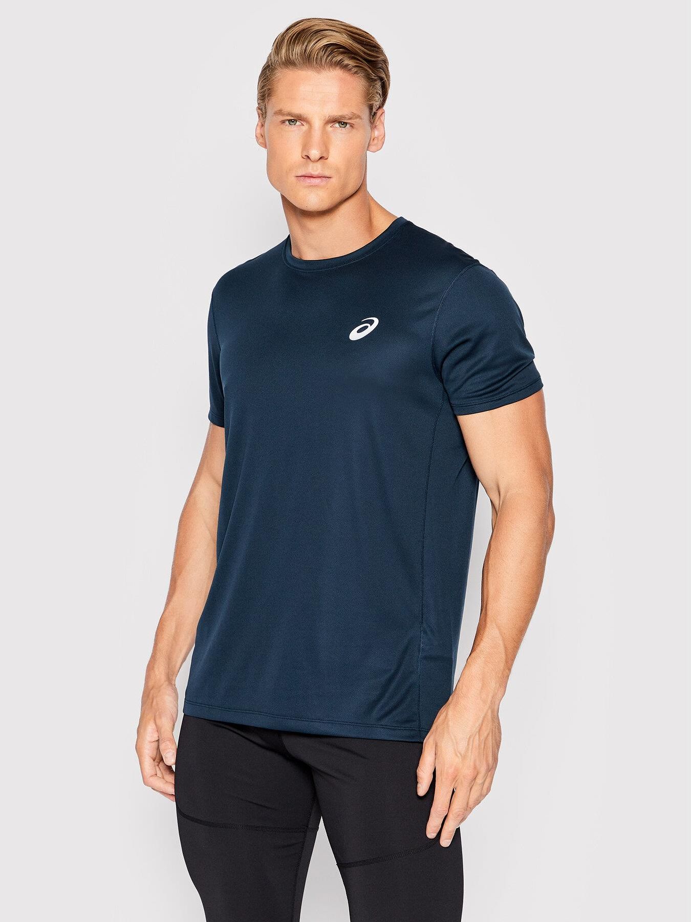 Asics Koszulka Techniczna Core 2011C341 Granatowy Regular Fit - Ceny i ...