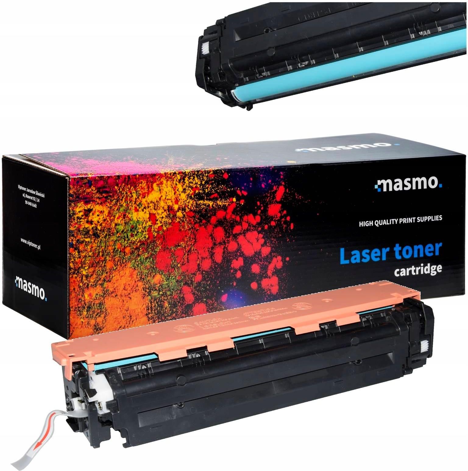 MASMO TONER DO LJ CP1515 CP1518 1215 CM1312 CB542A ŻÓŁTY ...