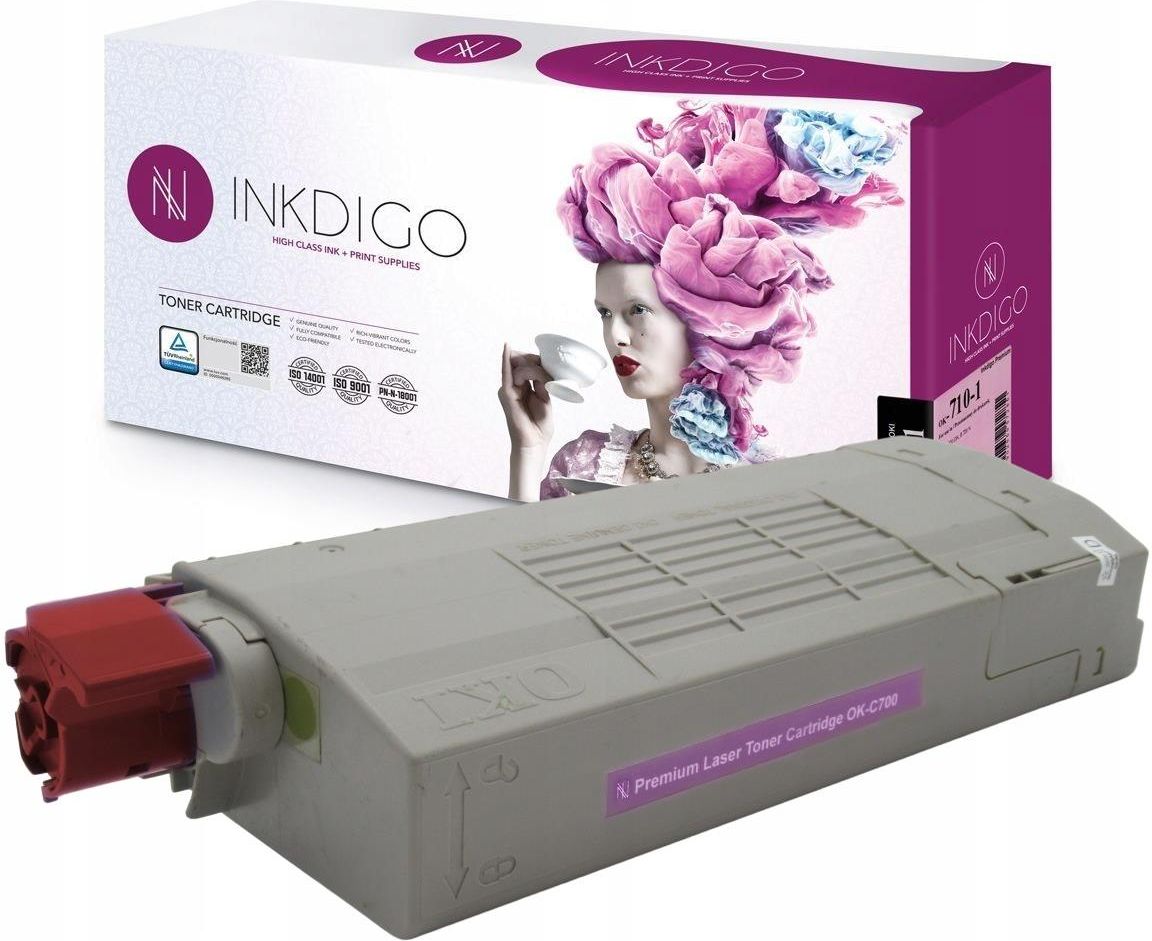 INKDIGO TONER ZAMIENNIK DO DRUKARKI OKI C710 C711 MAGENTA ...