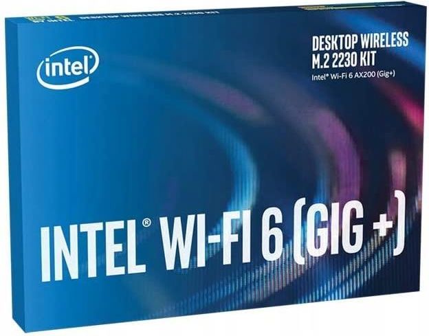 Karta sieciowa Intel Nic Wi-Fi 6 Ax200 2230 2X2 Ax+Bt Vpro Desktop Kit ...
