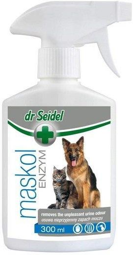Dr Seidel Maskol Enzym Płyn Maskujący Zapach Moczu Zwierząt Spray 300Ml ...