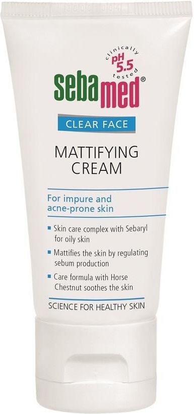 Krem Sebamed Matujący Do Skóry Z Niedoskonałościami Clear Face ...