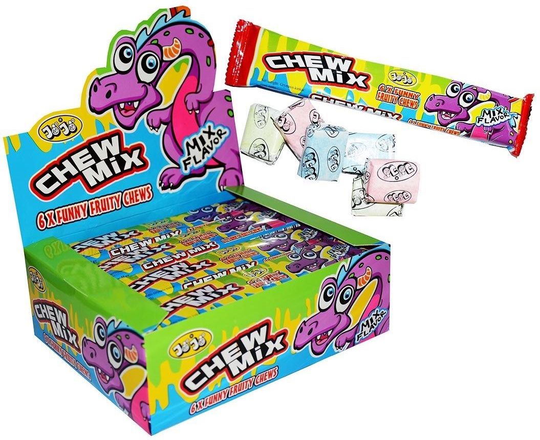 Jojo Chew Mix Gumy 24Szt x 33G - Ceny i opinie - Ceneo.pl