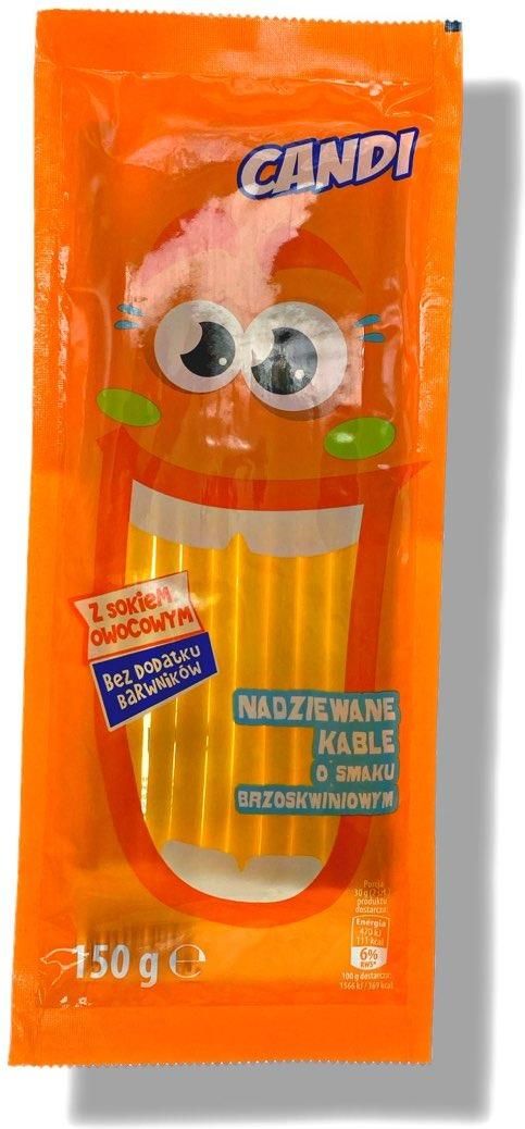Candi Żelki Kable Nadziewane Brzoskwinia 150g - Ceny i opinie - Ceneo.pl