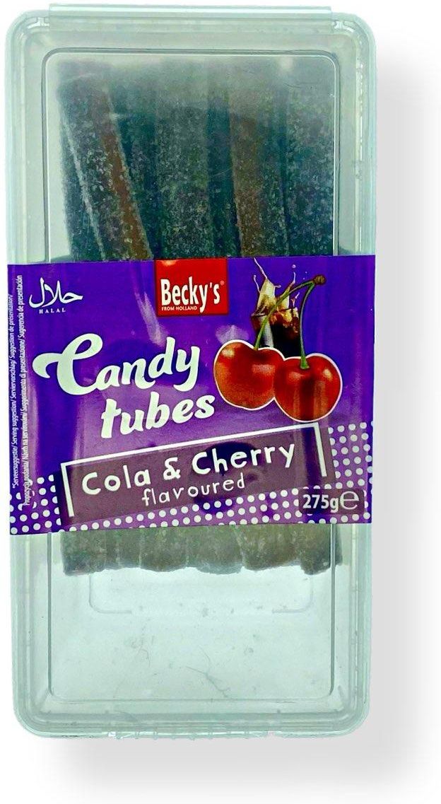 Becky'S Candy Tubes Żelki Cola I Wiśnia 275g - Ceny i opinie - Ceneo.pl