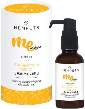 Hempets Olej Cbd Dla Zwierząt Meaningful 625 Mg - Ceny i opinie - Ceneo.pl