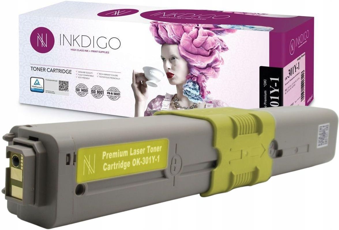 INKDIGO DO OKI C321 MC342DNW C301DN C321DN MC332DN YELLOW - Opinie i ...