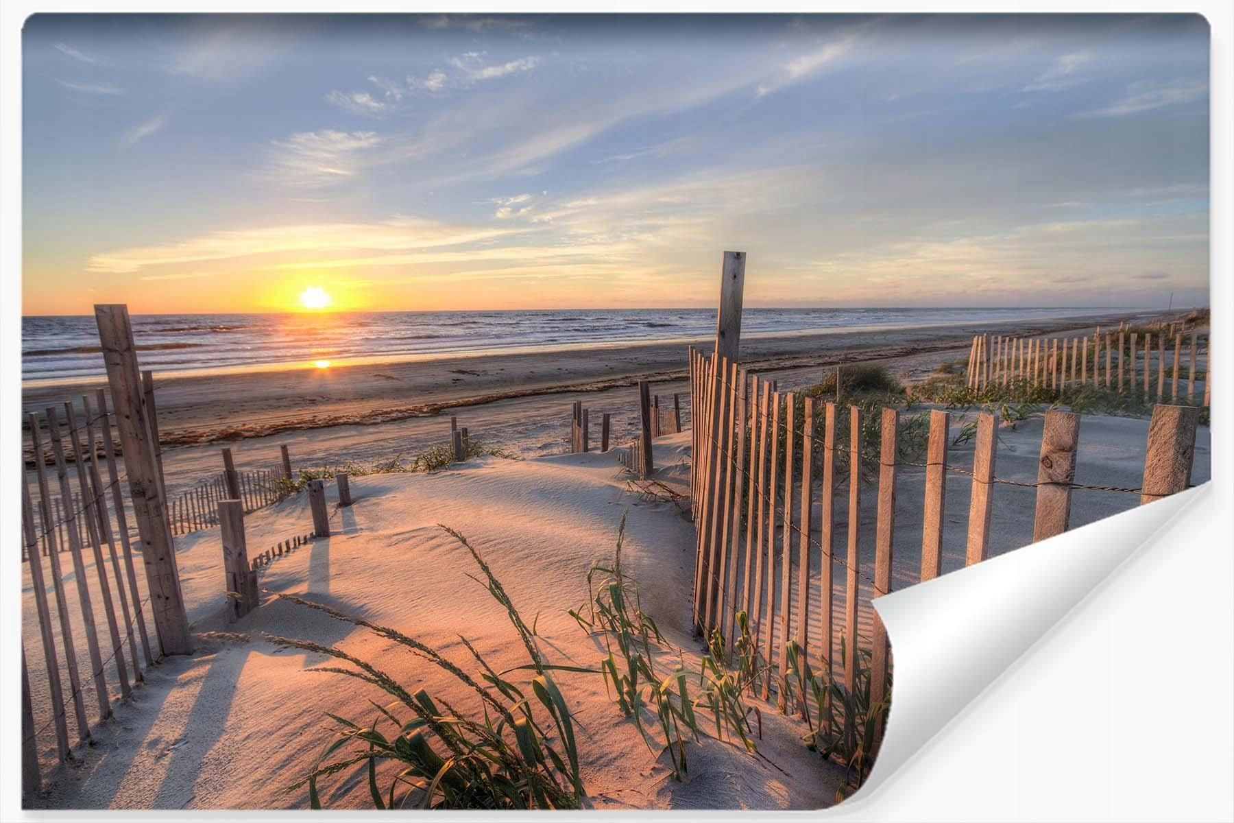 MURALO FOTOTAPETA PEJZAŻ PLAŻA MORZE WYDMY 3D 300X210 - Opinie i ceny ...