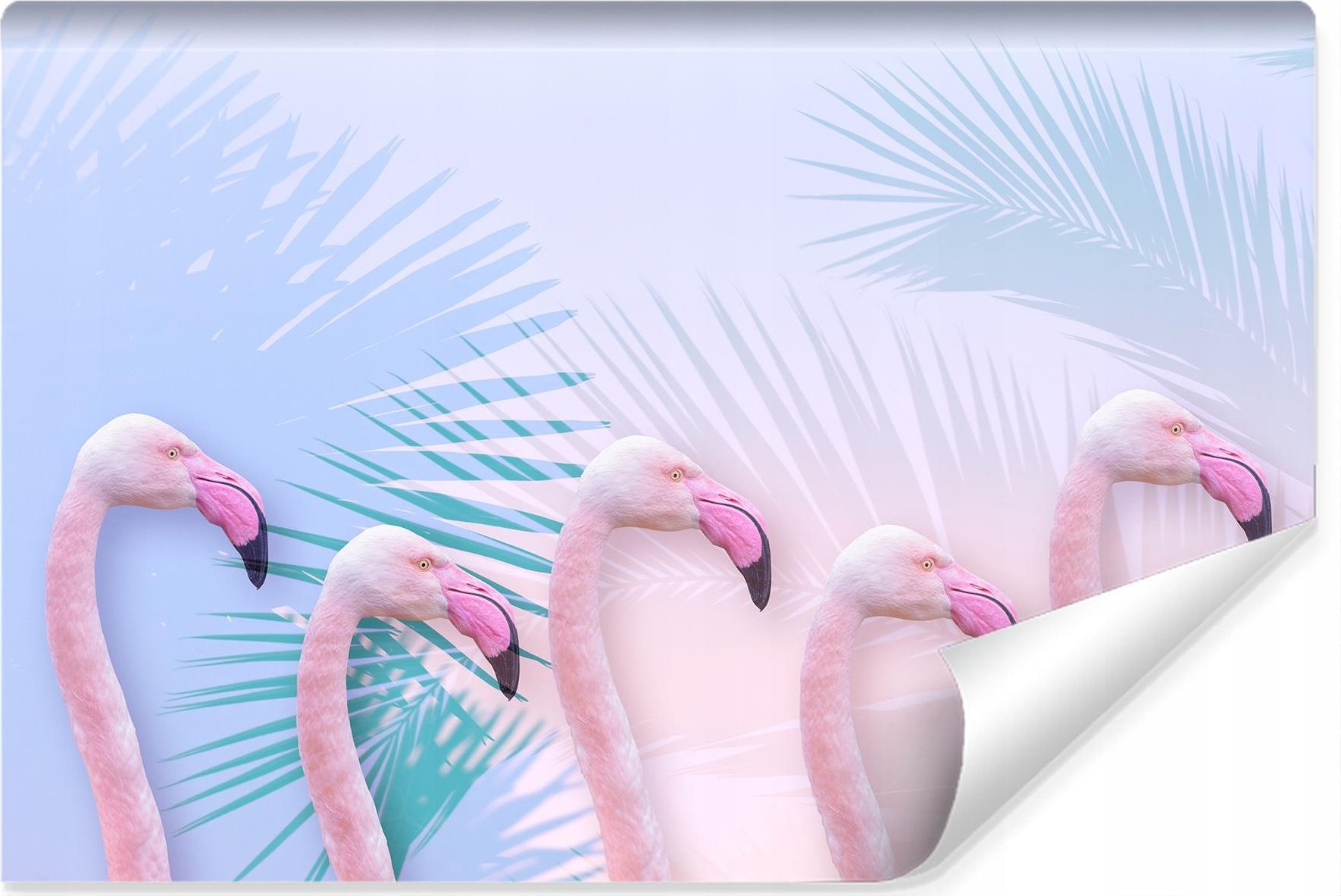 MURALO FOTOTAPETA FLAMINGI LIŚCIE TROPIKALNE 3D 90X60 - Opinie i ceny na Ceneo.pl