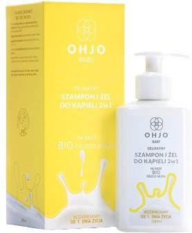 Ohjo Delikatny Szampon I Żel Do Kąpieli 2 W 1 Od 1 Dnia Życia 300Ml ...
