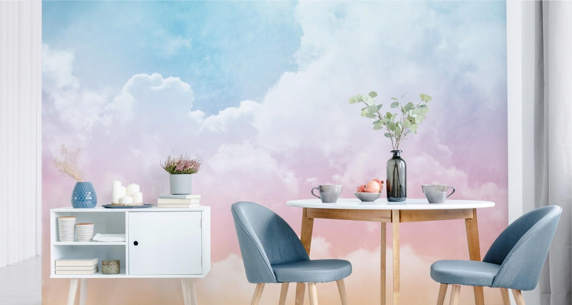 MURALO FOTOTAPETA DO JADALNI KOLOROWE CHMURY 3D 360X240 - Opinie i ceny ...