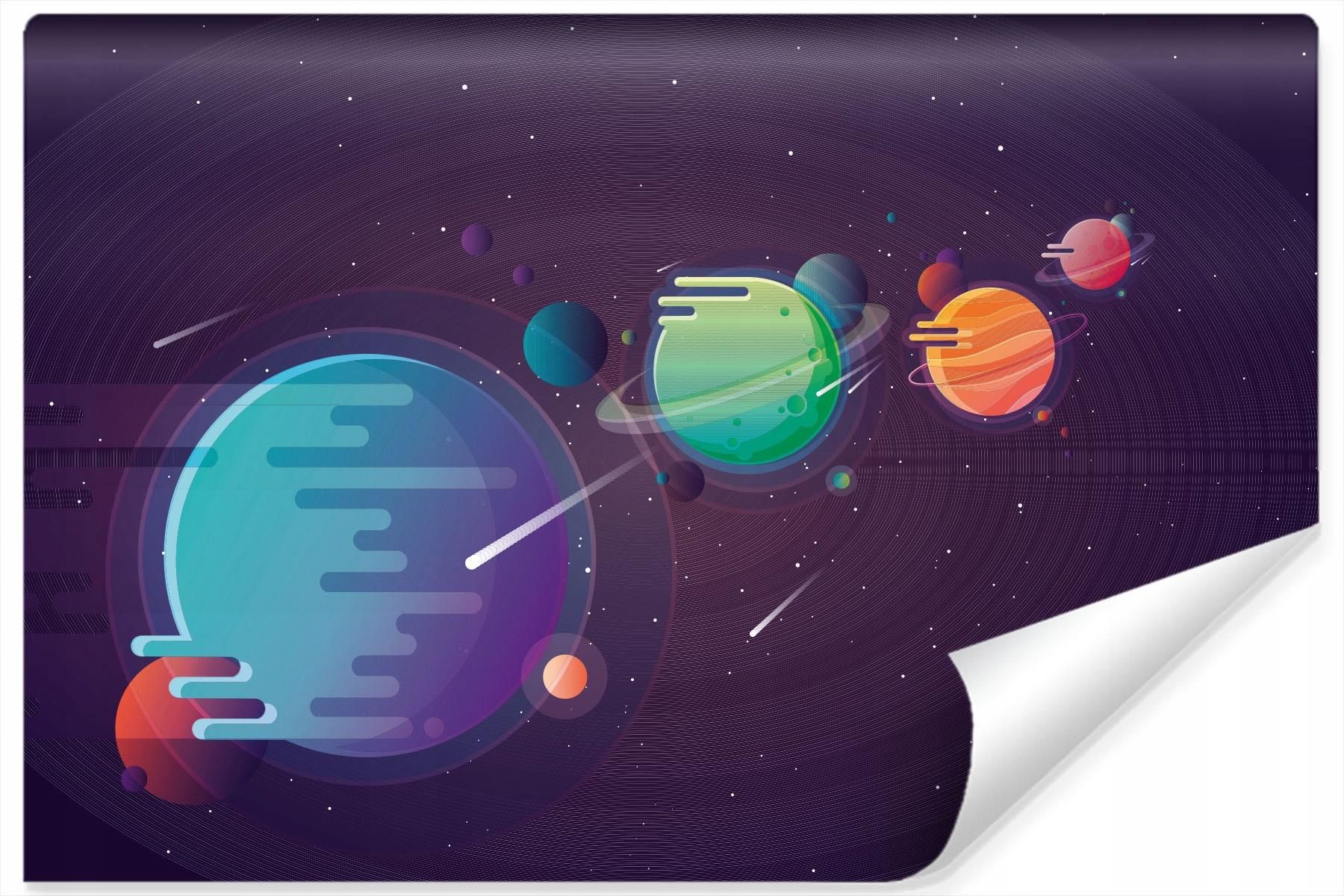 MURALO FOTOTAPETA DLA DZIECI KOSMOS PLANETY DEKOR 400X280 - Opinie i ceny na Ceneo.pl