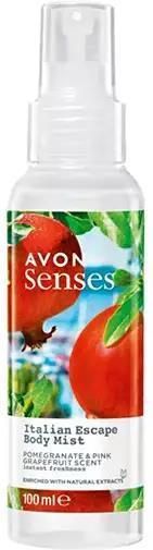 Avon Italian Escape Body Mist Mgiełka Do Ciała Granat&Grejpfrut 100 ml ...