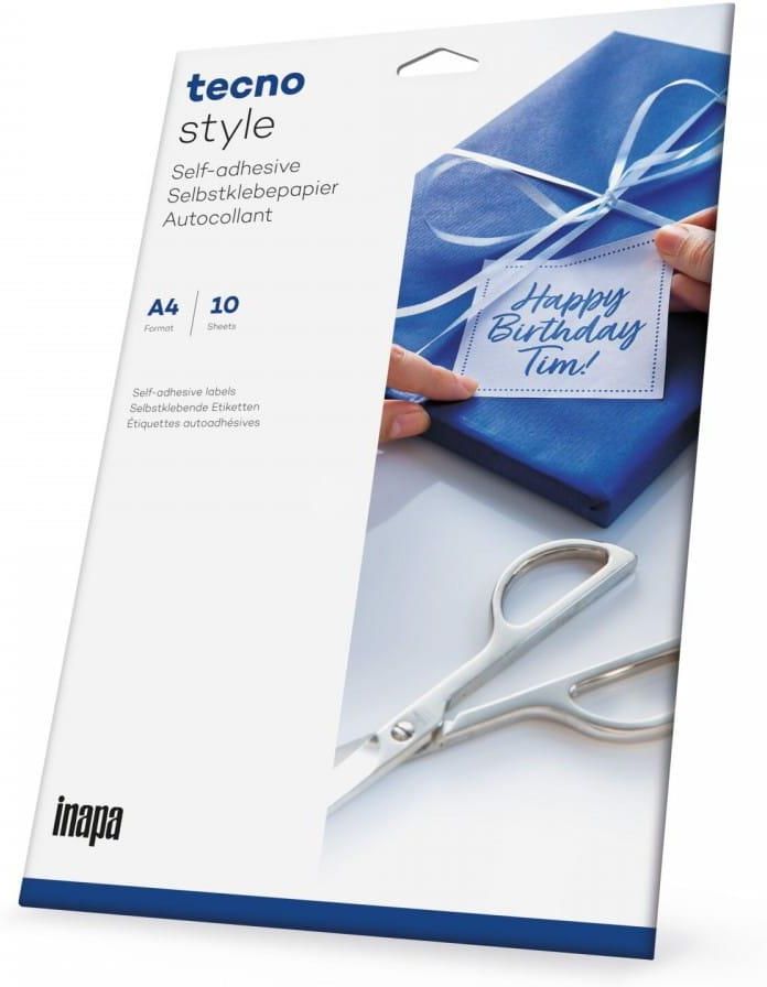 Tecno Style Self-Adhesive Paper A4, 10 Sheet, 70G 2100012980 - Ceny i ...