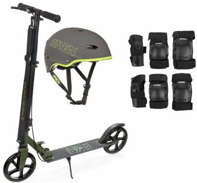 Hulajnoga Raven Kick Scooters Army 200Mm + Ochraniacze - ceny, opinie ...