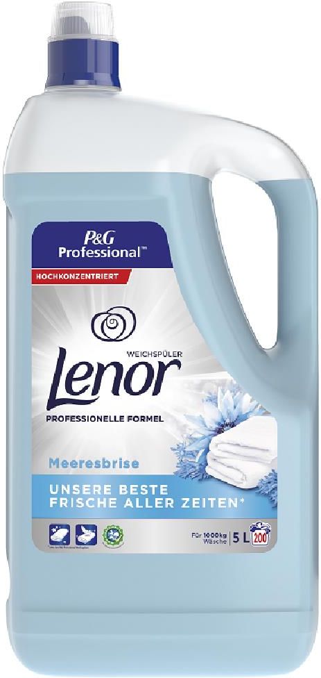 Lenor płyn do płukania tkanin Professional April Fresh 5l 200 dawek ...