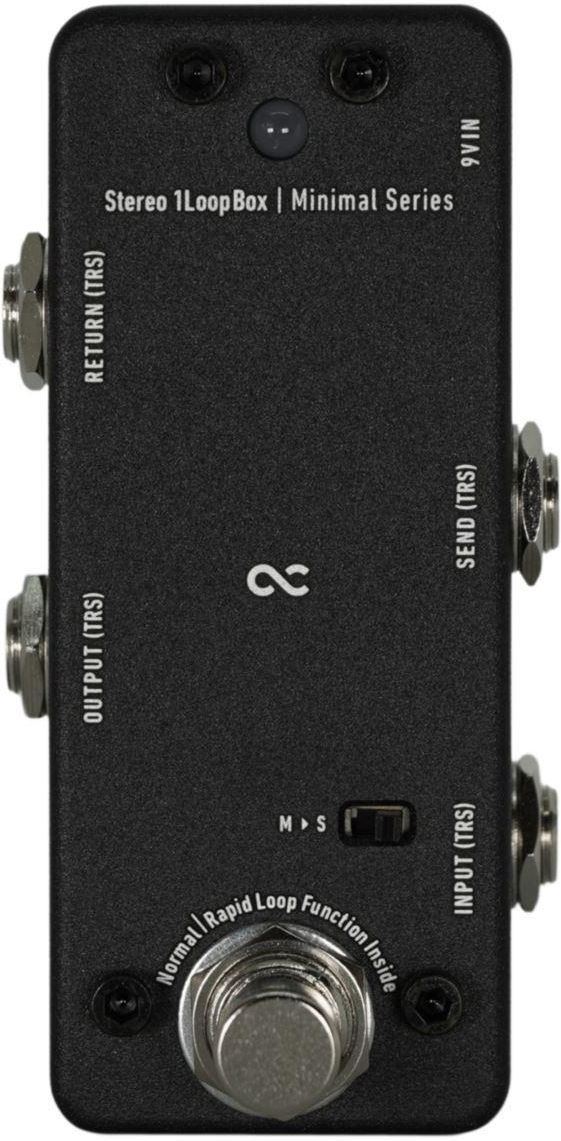 One Control Minimal Series Stereo 1 Loop Box - True Bypass Looper ...