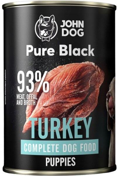 Karma John Dog Pure Black Junior Indyk 400G - Ceny i opinie - Ceneo.pl