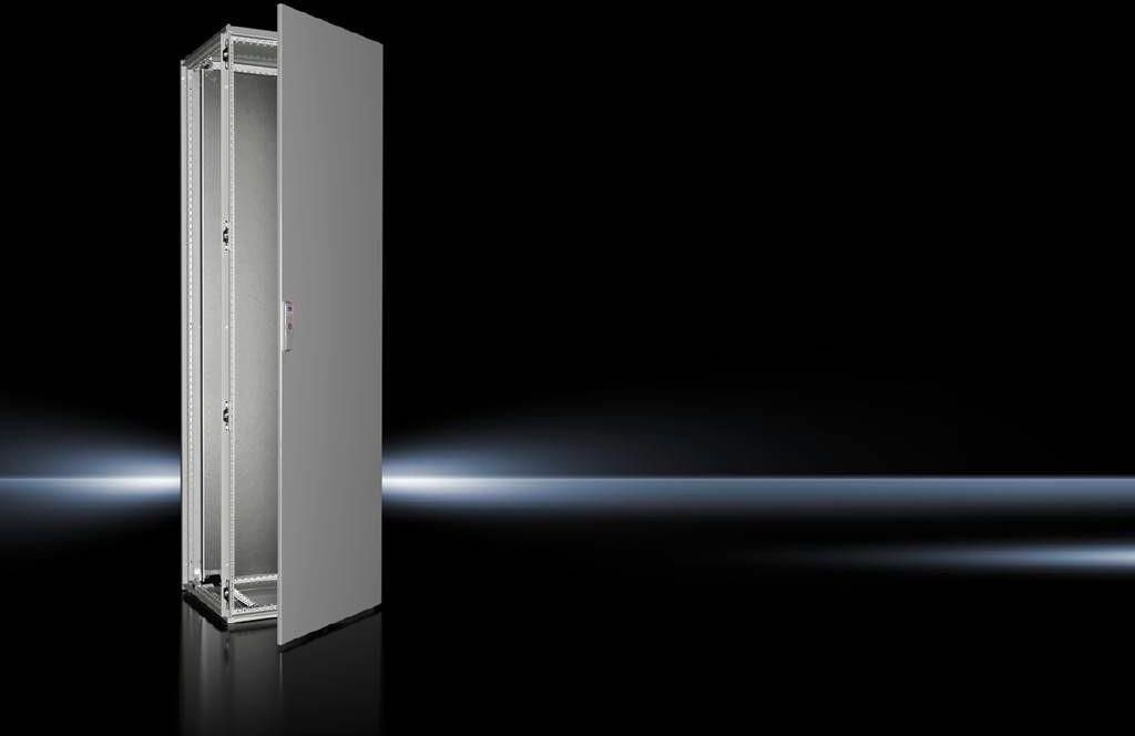 Rittal VX 8605.000 - Freestanding rack - Grey - Steel - Open - Steel ...