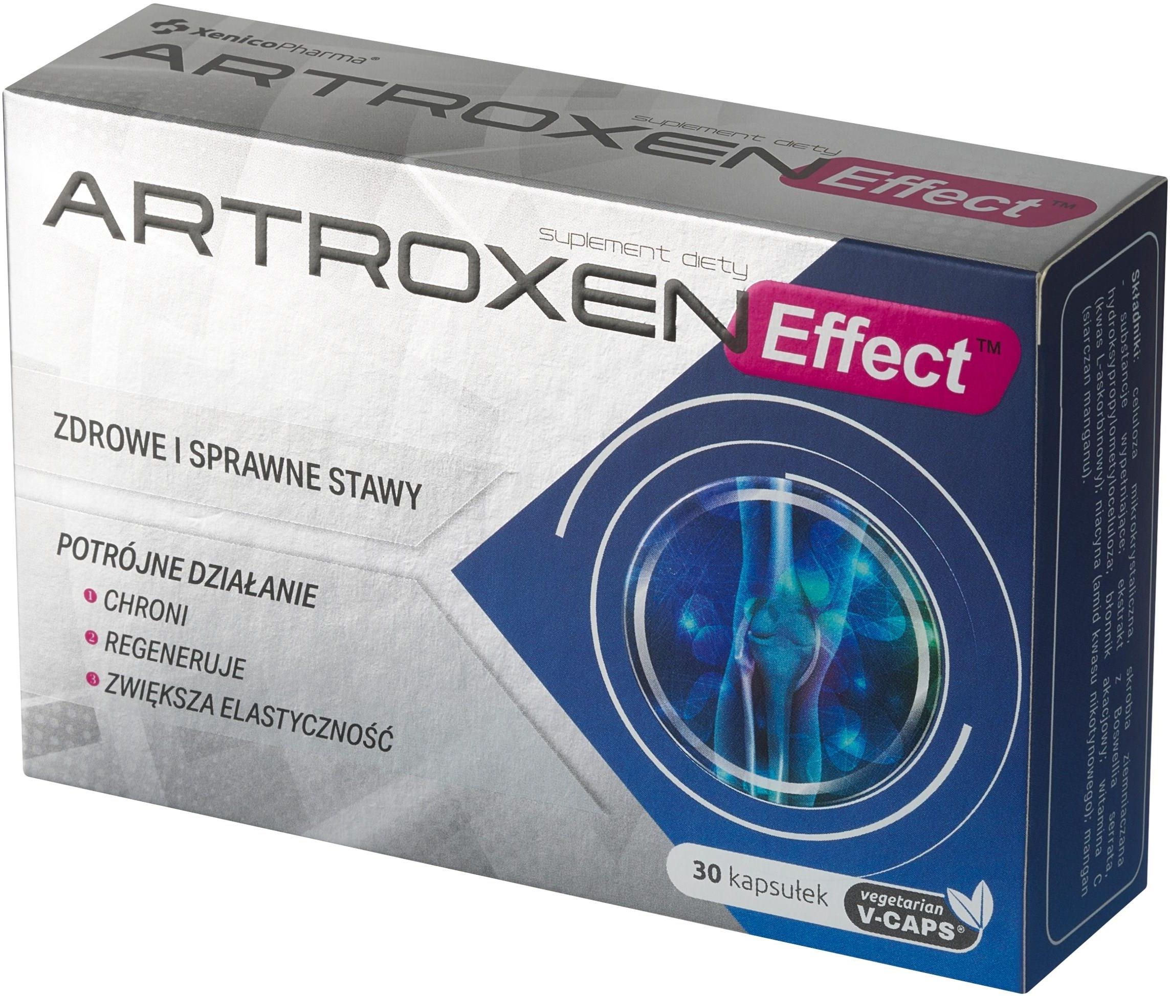 Xenico Pharma Artroxen Effect x 30kaps. - Opinie i ceny na Ceneo.pl