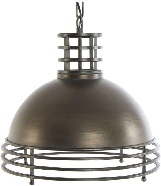 Dkd Home Decor Lampa Sufitowa Wykończenie antyczne Szary Metal 220 V ...