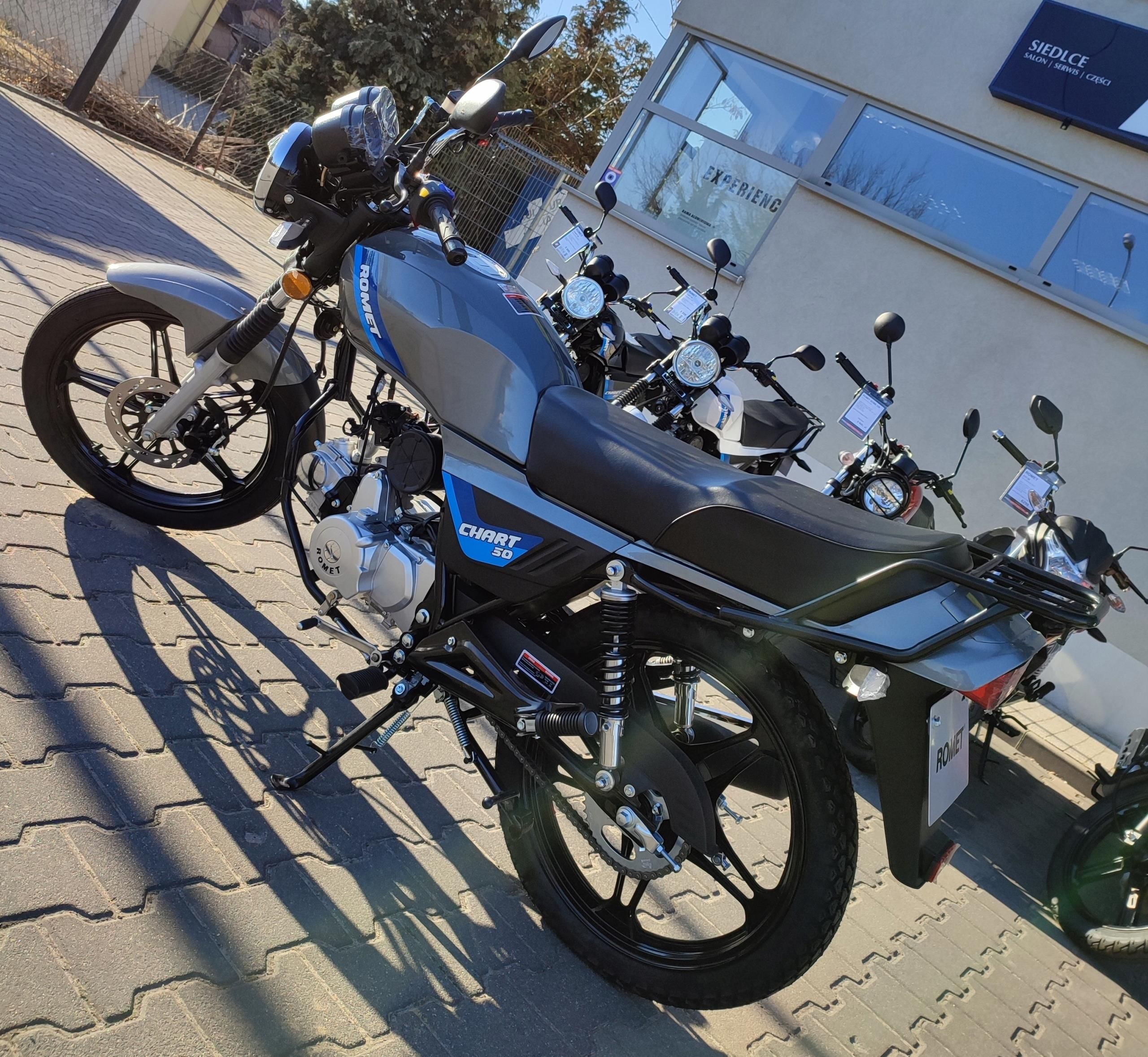 MOTOROWER ROMET CHART 50 EURO 5 FAKTURA VAT / RATY - Opinie i ceny na ...