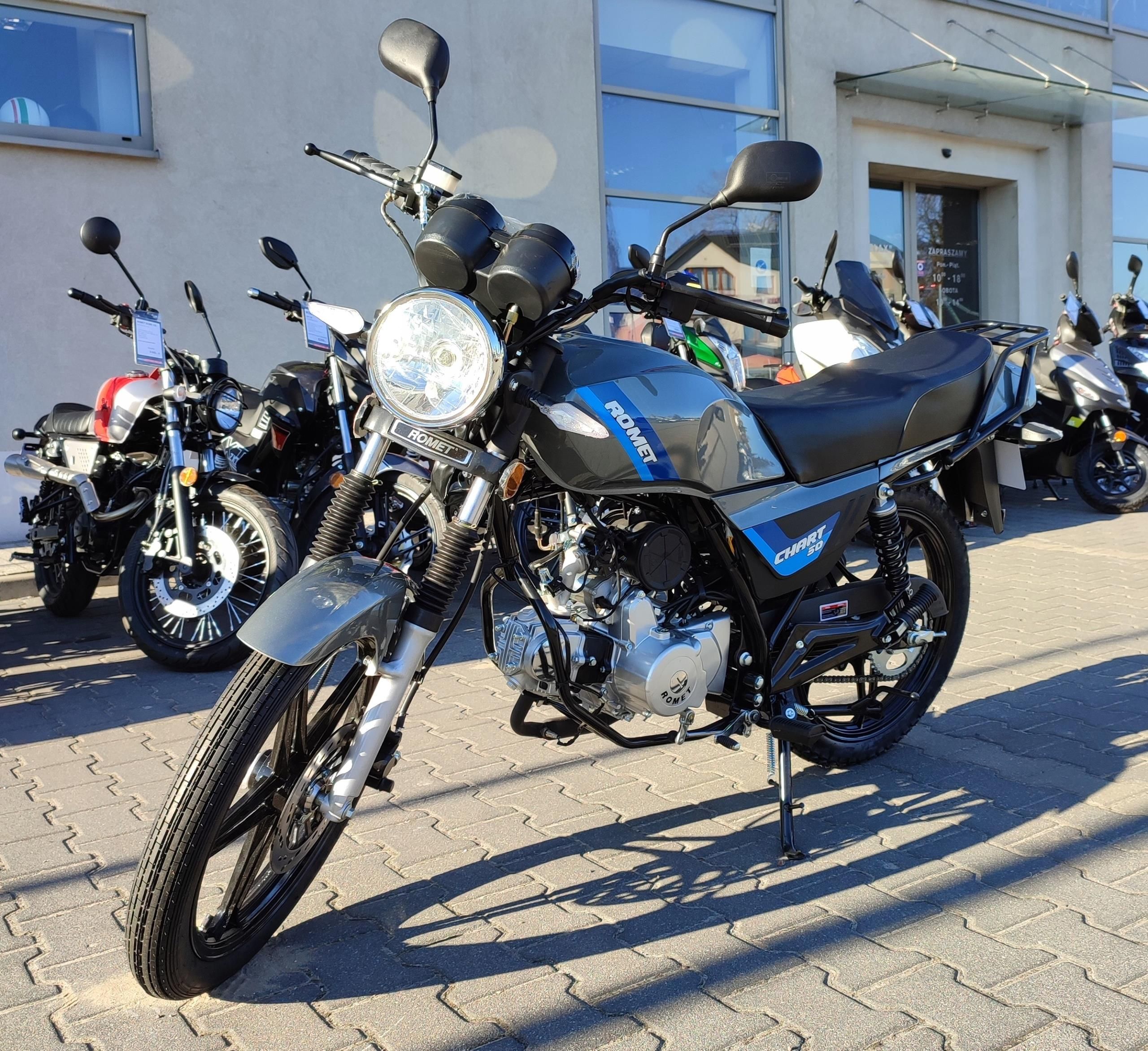 MOTOROWER ROMET CHART 50 EURO 5 FAKTURA VAT / RATY - Opinie i ceny na ...