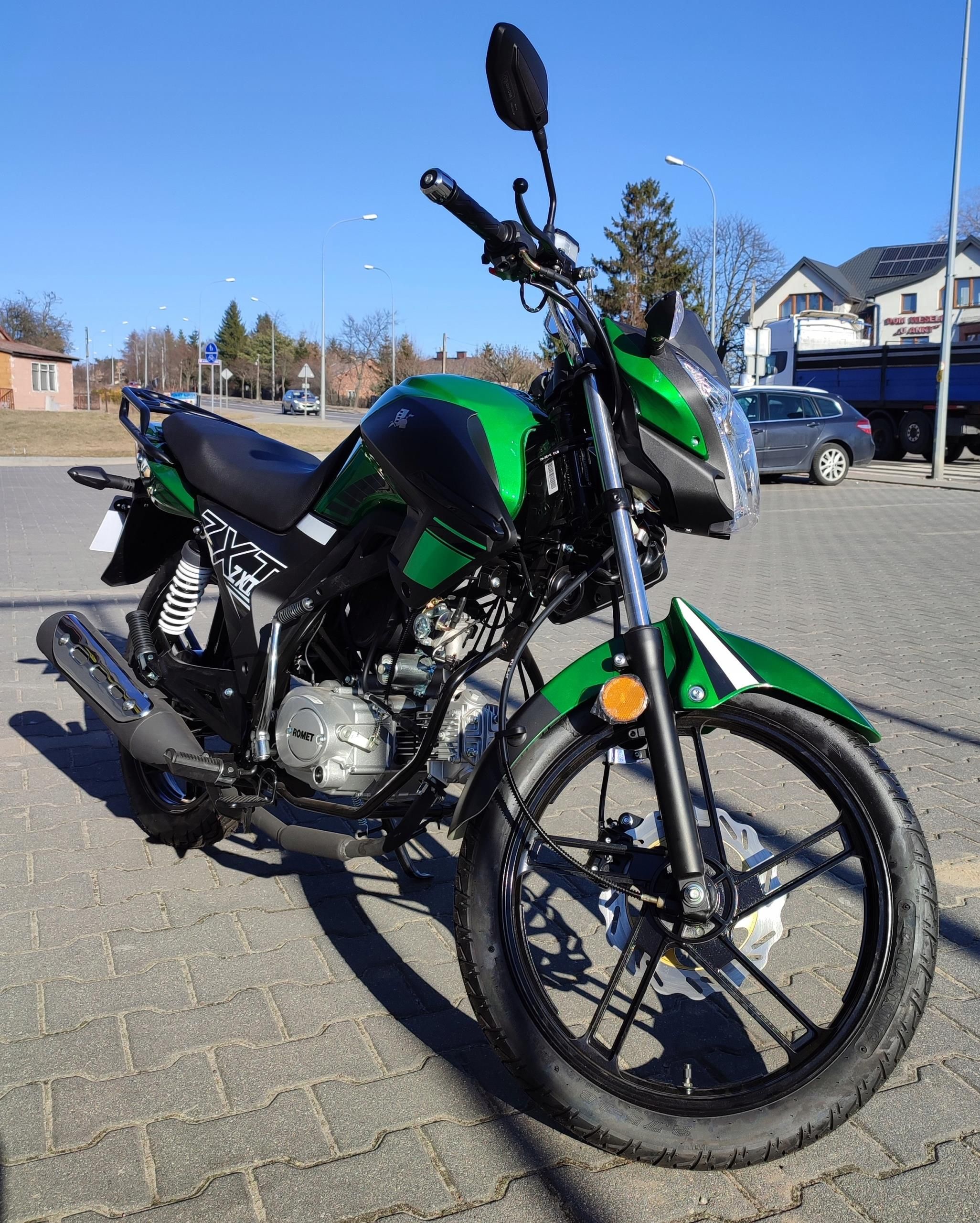 MOTOROWER ROMET ZXT 50 ZIELONY FAKTURA VAT / RATY - Opinie i ceny na ...