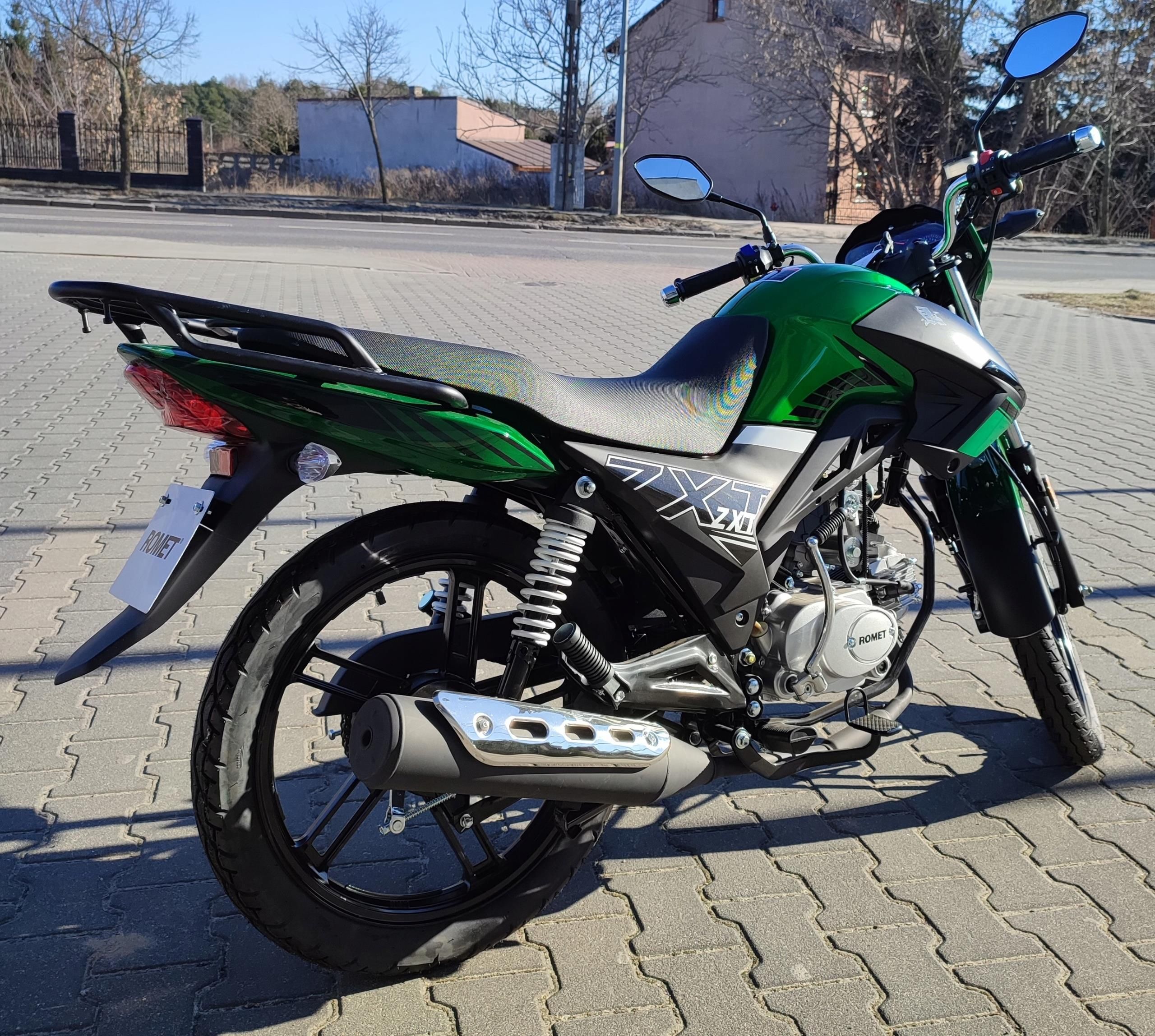 MOTOROWER ROMET ZXT 50 ZIELONY FAKTURA VAT / RATY - Opinie i ceny na ...