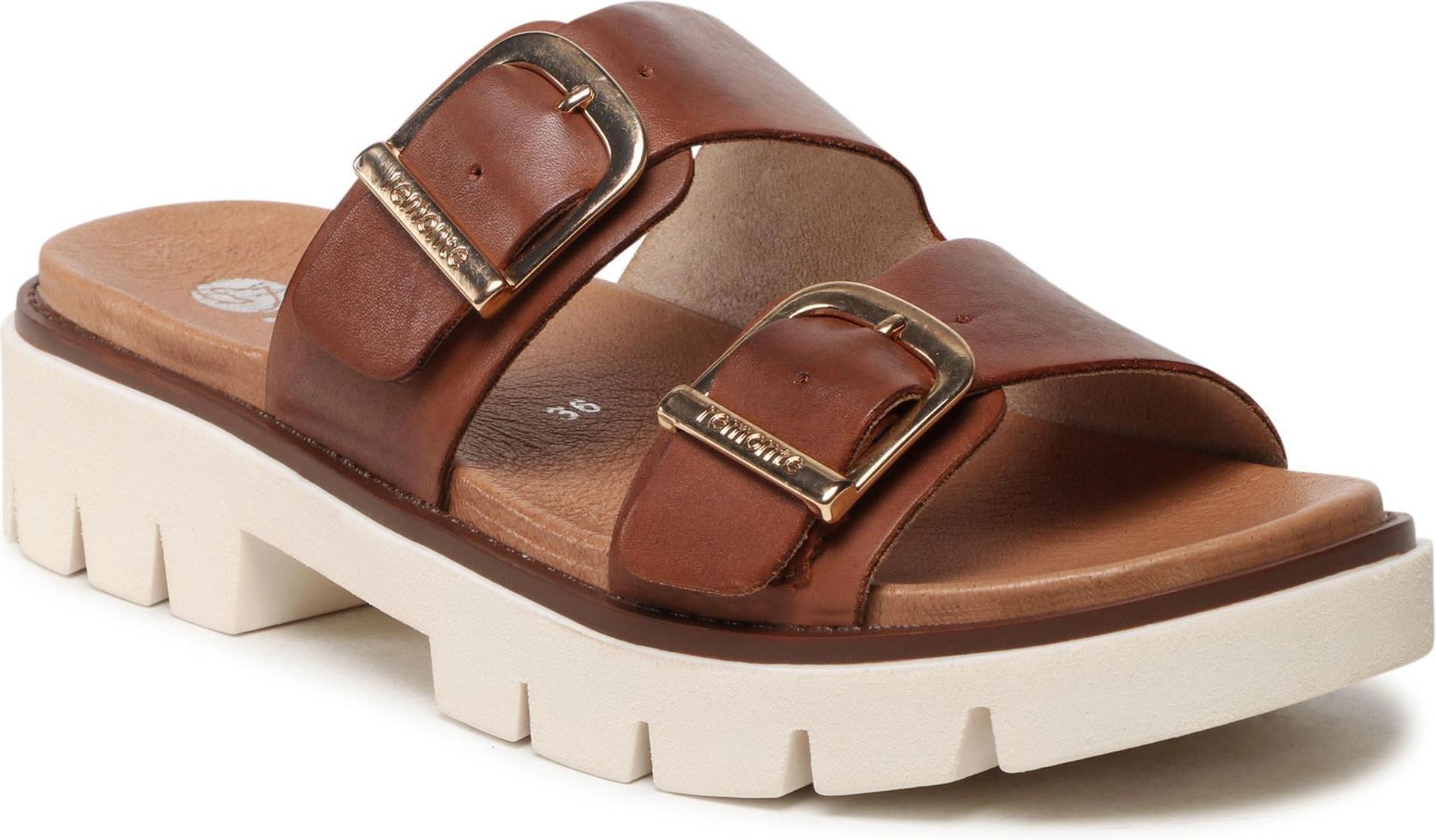 Klapki REMONTE - D7953-24 Brau - Ceny i opinie - Ceneo.pl