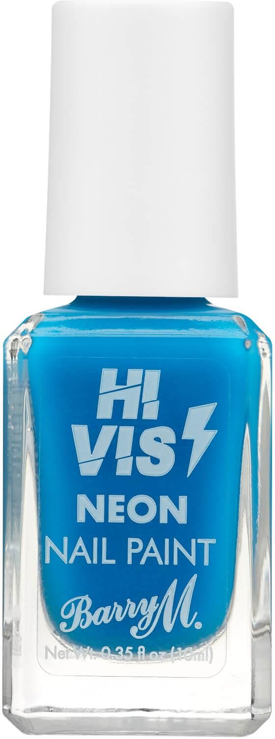 Barry M Lakier Do Paznokci - Hi Vis Neon Nail Paint Blue Shock - Opinie ...