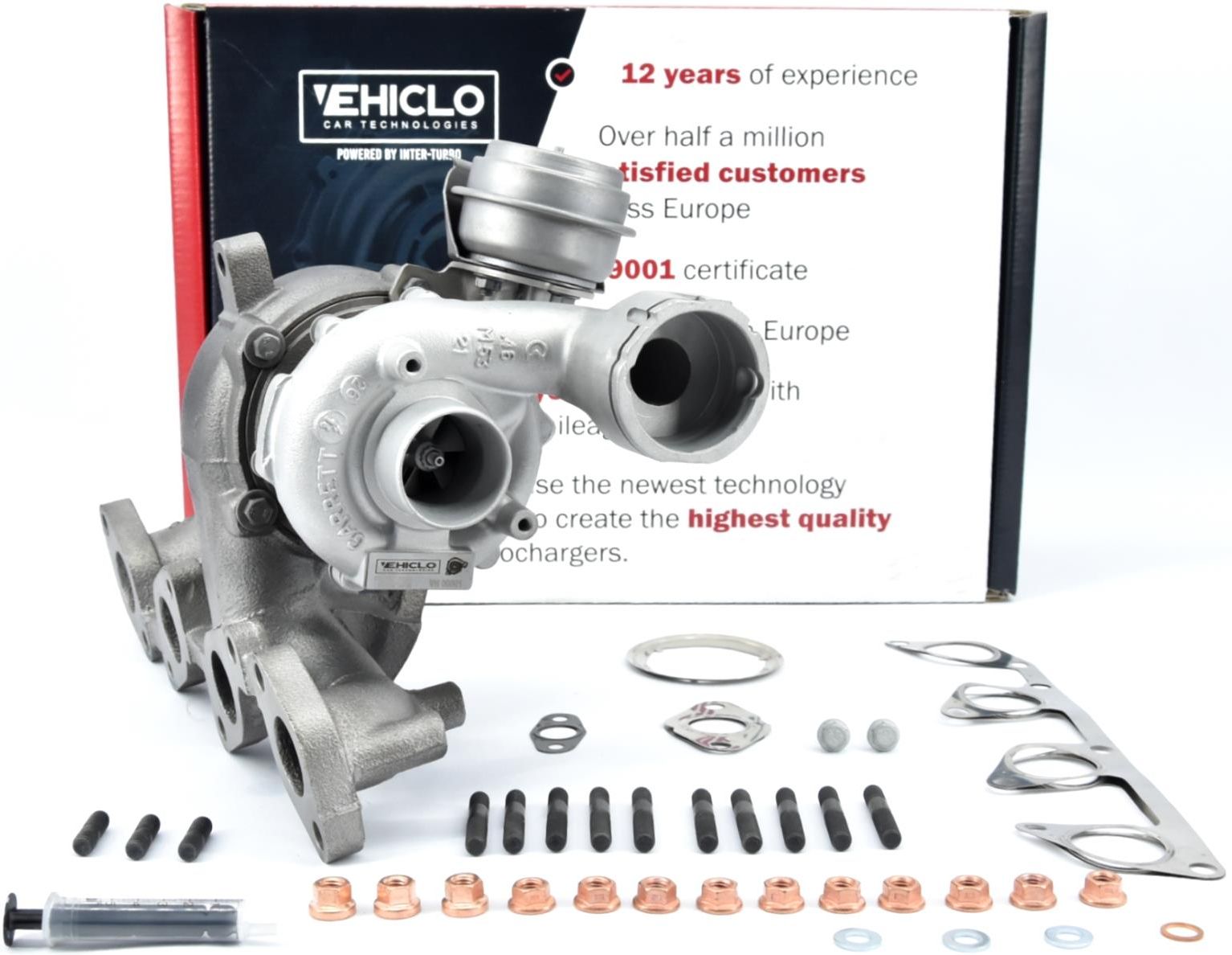 Turbosprężarka Garrett Audi A3 Seat Leon Toledo Skoda Octavia II Superb ...