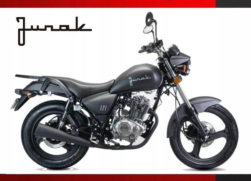 Motocykl Junak 121 soft chopper 125 KRAKÓW - Opinie i ceny na Ceneo.pl