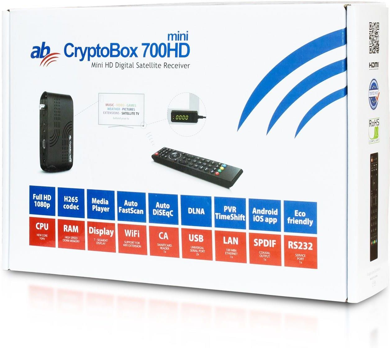 AB CryptoBox 700HD mini - Opinie i ceny na Ceneo.pl