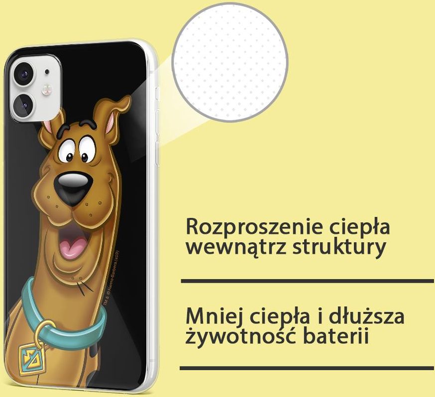 Etui Scooby Doo 014 Scooby Doo Nadruk pełny Czarny Producent: Samsung, Model: M52 5G - Etui na ...
