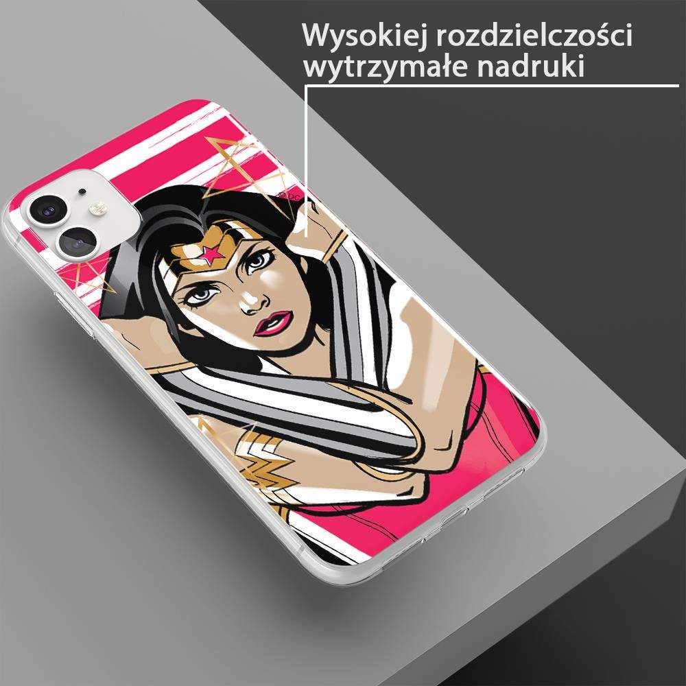 Etui Wonder Woman 003 DC Nadruk pełny Czerwony Producent: Samsung ...