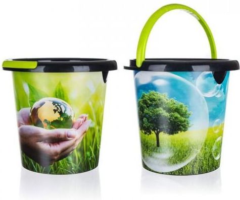 Banquet Wiaderko Plastikowe Eco 10L Mix Wzorów (Ban0136) - Opinie i ...