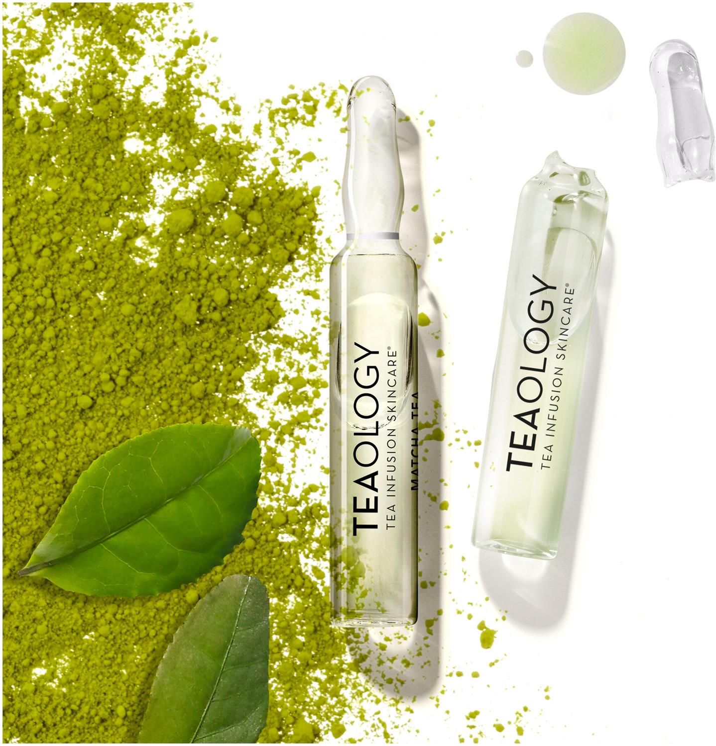 Teaology Matcha Tea Ujędrniające Ampułki Do Twarzy 7X2.5ml/1opak ...