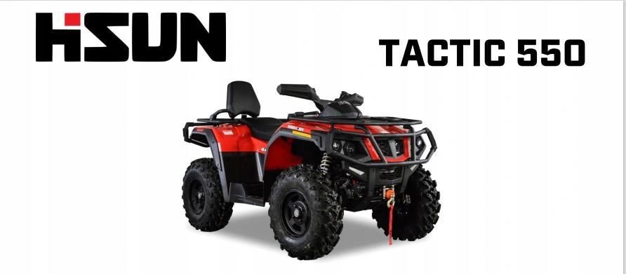 Quad HISUN 550CC 4X4 do Rejestracji raty na tel - Opinie i ceny na Ceneo.pl