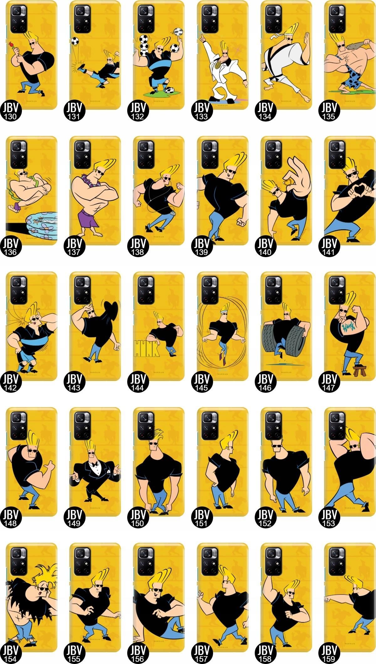 Etui Do Xiaomi Redmi Note 11 5G Johnny Bravo Wzory - Etui na telefon ...