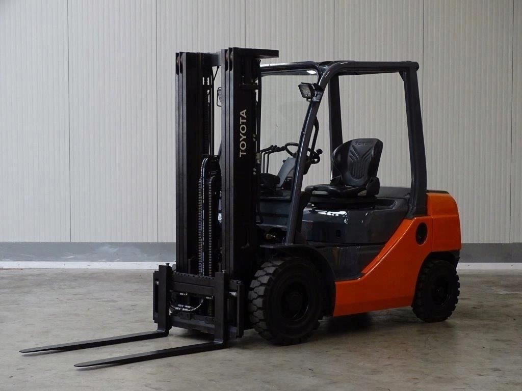 Toyota 02-8FDF25 - Wózek widłowy z napędem Diesel - Opinie i ceny na ...