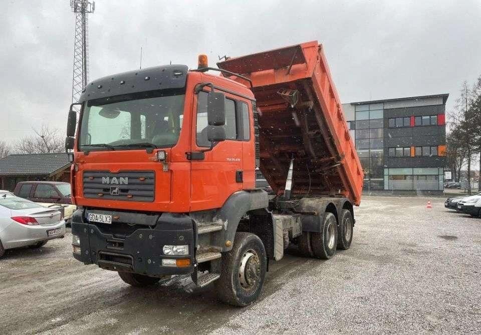 MAN TGA 26.430Bordmatic6x6Meiller Kipper S3Sta... - Opinie i ceny na ...