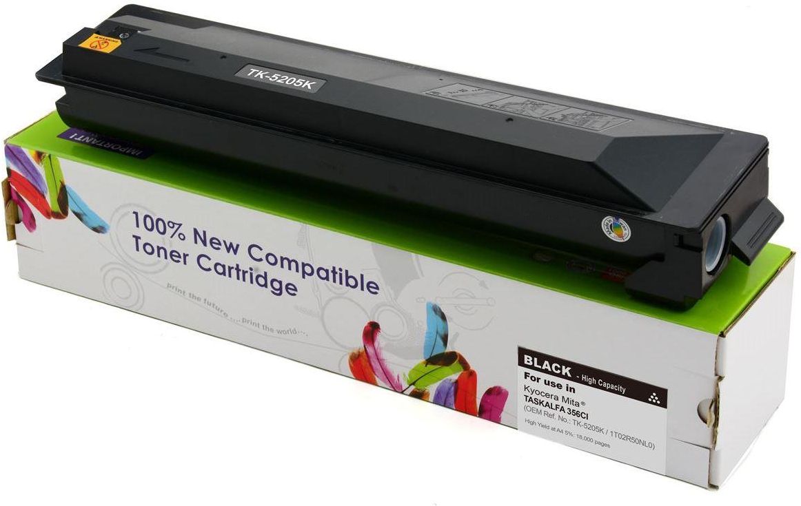 CARTRIDGE WEB *TONER ZAMIENNIK KYOCERA TASKALFA 356CI TK-5205K - Opinie ...
